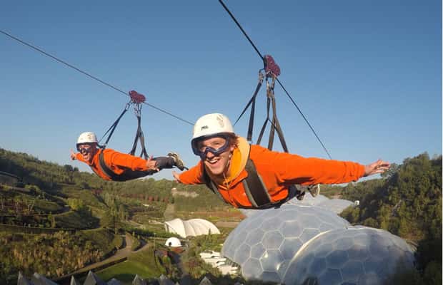 Cornwall: Eden Project Zip Wire Experience | GetYourGuide