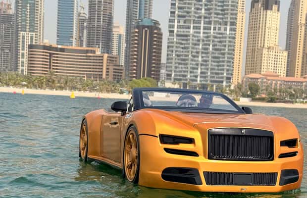 30-Minute Jet Car Rolls-Royce - Up to 4 People | GetYourGuide