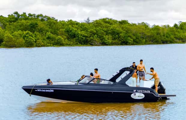 Delta do Parnaíba: Private Speedboat Tour Revoada dos Guarás | GetYourGuide