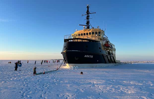 Rovaniemi: Icebreaker Arktis Cruise with Ice Floating | GetYourGuide