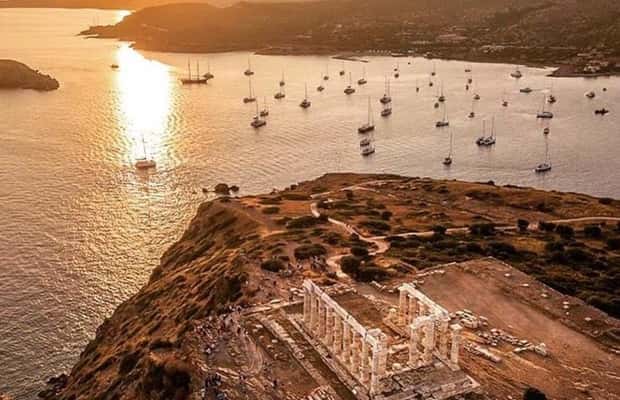 Tour particular e tour com áudio do Cabo Sounion e do Templo de ...