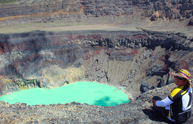 El Salvador : randonnée sur le volcan Santa Ana + route du lac ...