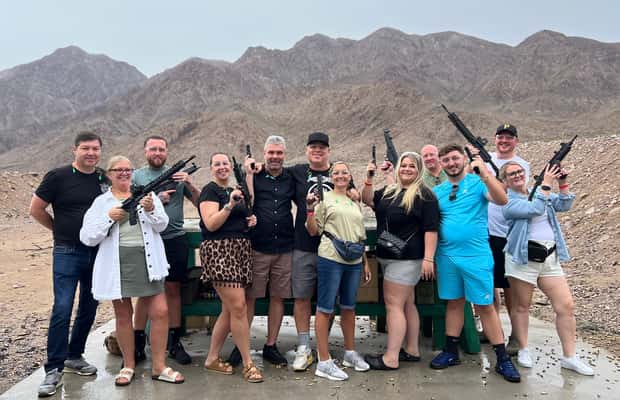 Las Vegas: Outdoor Machine Gun & Rifle Shooting with Pickup | GetYourGuide
