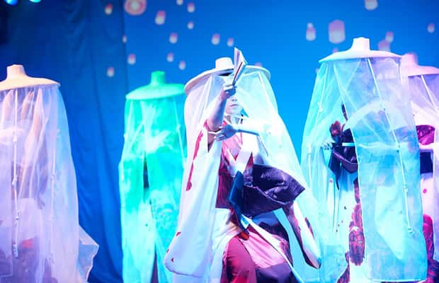 Tokyo: Legendary Female Samurai Show Night in Kanda Shrine | GetYourGuide