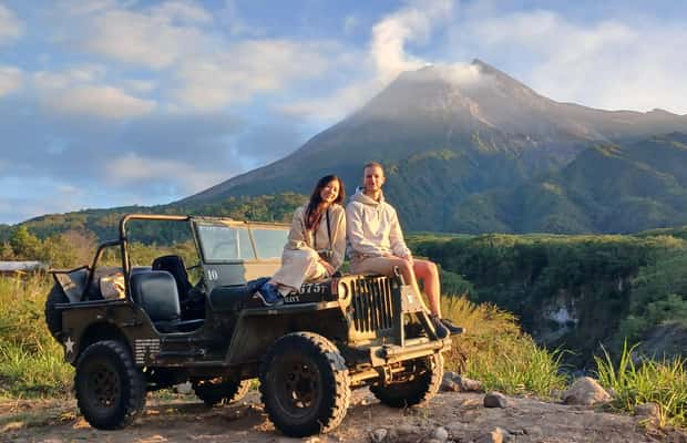 Yogyakarta: Merapi Jeep Tour & Selo Griyo Temple Visit | GetYourGuide