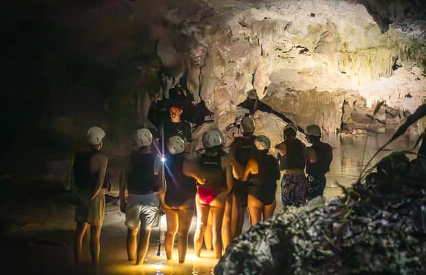 Tulum: Rio Sagrado e Ritual do Fogo num rio subterrâneo místico ...