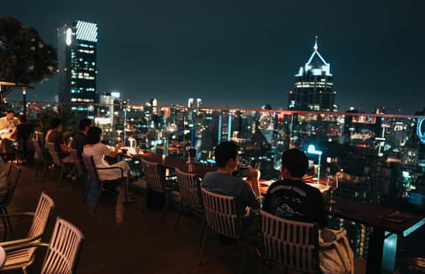 Bangkok: Bar.Yard Rooftop Bar Kimpton Maa-Lai F&B Packages | GetYourGuide