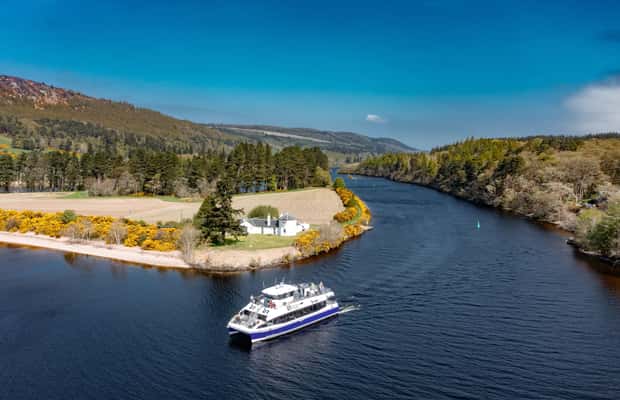 Dochgarroch: Caledonian Canal and Loch Ness 50min Cruise | GetYourGuide