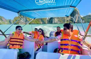 Hanoi: 5 Star Day Cruise with Jacuzzi, Kayak,Cave,Speed boat | GetYourGuide