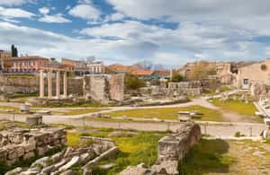 Athens: Hadrian's Library Entry Ticket and Audio Guide | GetYourGuide