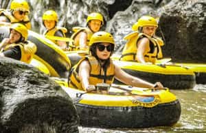 Ubud: Day Club, Temple Run ATV Ride and Water Rafting Tour | GetYourGuide