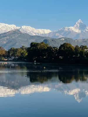 Pokhara: Boating by Phewa and Hike to Peace Pagoda | GetYourGuide