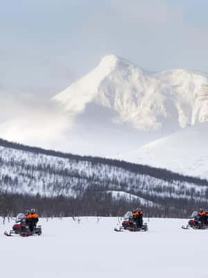 Tromsø: Advanced Snowmobile Tour with Meal and Transfer | GetYourGuide
