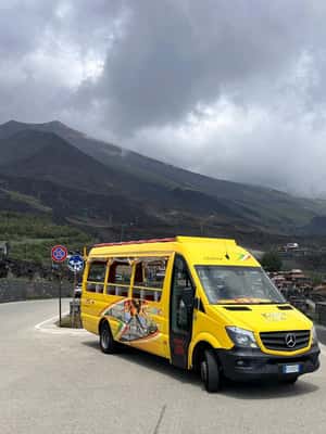 Etna: open bus tour and honey tasting, leaving from Catania | GetYourGuide