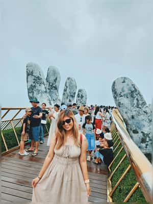 Ba Na Hills Golden Bridge-excursie vanaf de haven van Tien Sa ...