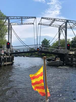 Amsterdam: Private Windmill Boat Tour with Drinks | GetYourGuide