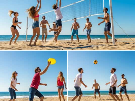 Beach Games in Barcelona – Fun-Aktivitäten & Turniere am Strand ...
