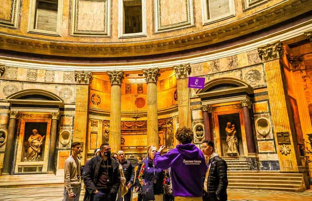 Rome: Pantheon Timeless Marvel Guided Tour with Entry Ticket | GetYourGuide