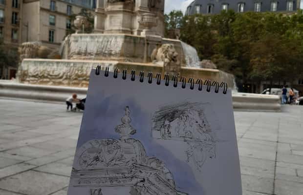 Paris: Plein Air Sketching Course, Drawing & Watercolor | GetYourGuide