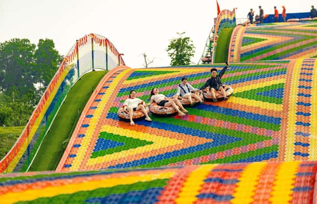 Hanoi: Rainbow Slide & Horse Riding – Small Group Half-day | GetYourGuide