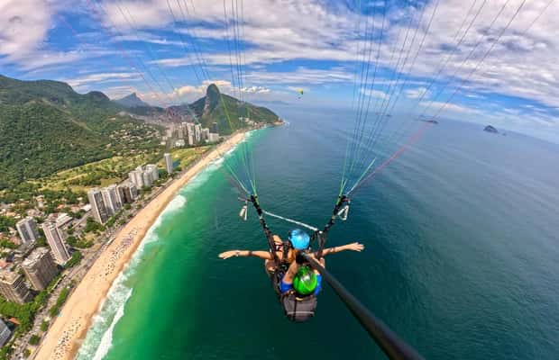 Rio Paragliding Experience w/ Brazilian Female Champion | GetYourGuide