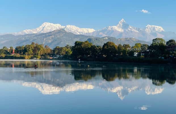 Pokhara: Boating by Phewa and Hike to Peace Pagoda | GetYourGuide