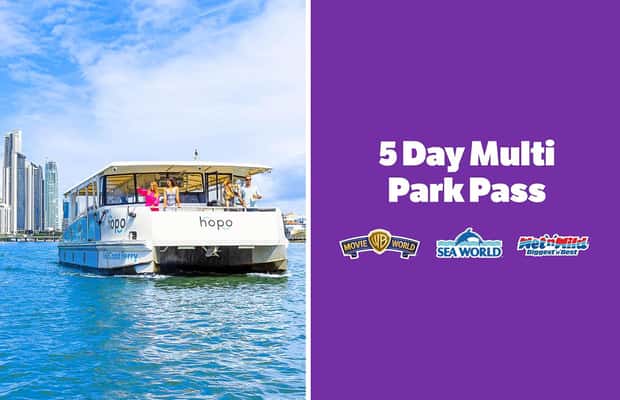 5-Day Theme Park Pass & Sea World Cruise Combo Ticket | GetYourGuide