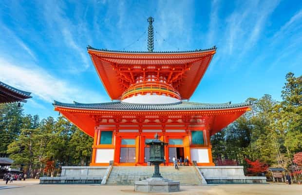 From Osaka/Kyoto: Mt. Koya & Nachi Falls Private Day Trip | GetYourGuide