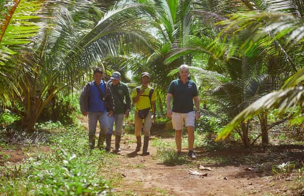 Puerto Princesa: Farm, Beach, and Weaving Day Tour | GetYourGuide