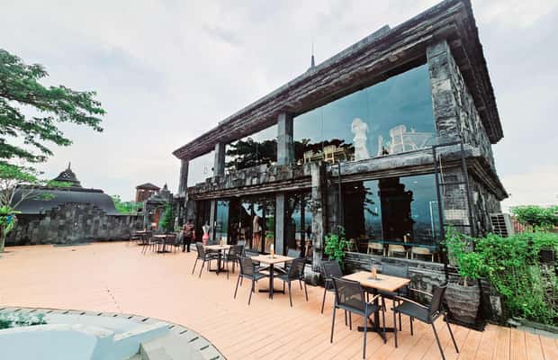 Yogyakarta: Instagrammable Cafes with Temple & Volcano View | GetYourGuide