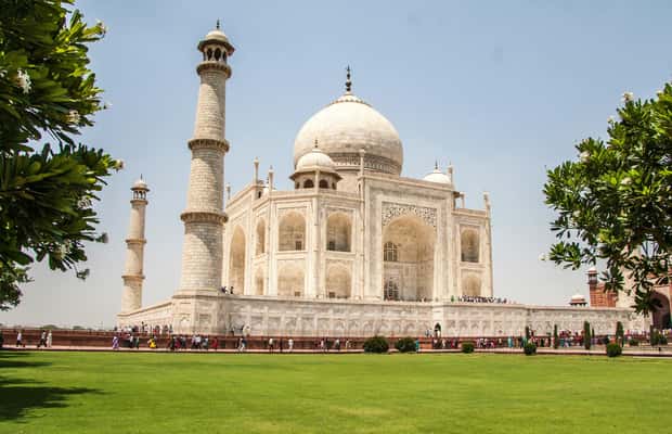 From Delhi: Taj Mahal and Agra Day Tour by Super-fast Train | GetYourGuide