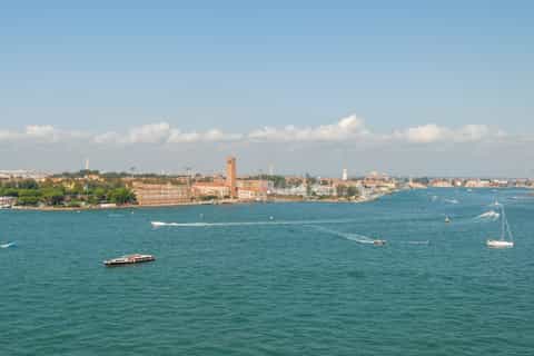 Santa Elena Island Venice Sant Elena Venice Hi Res Stock Photography