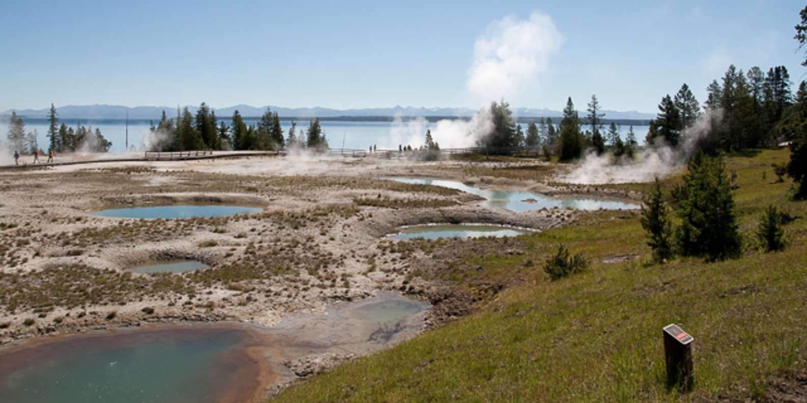 The BEST West Thumb Geyser Basin Trail, Yellowstone National Park ...