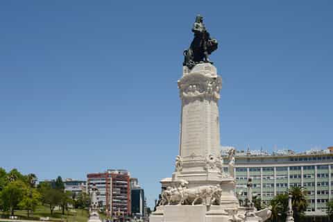 The Marquess of Pombal Square, Lisbon - Book Tickets & Tours | GetYourGuide
