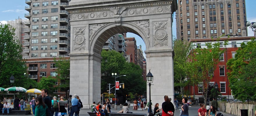 Washington Square Arch, New York City - Book Tickets & Tours | GetYourGuide