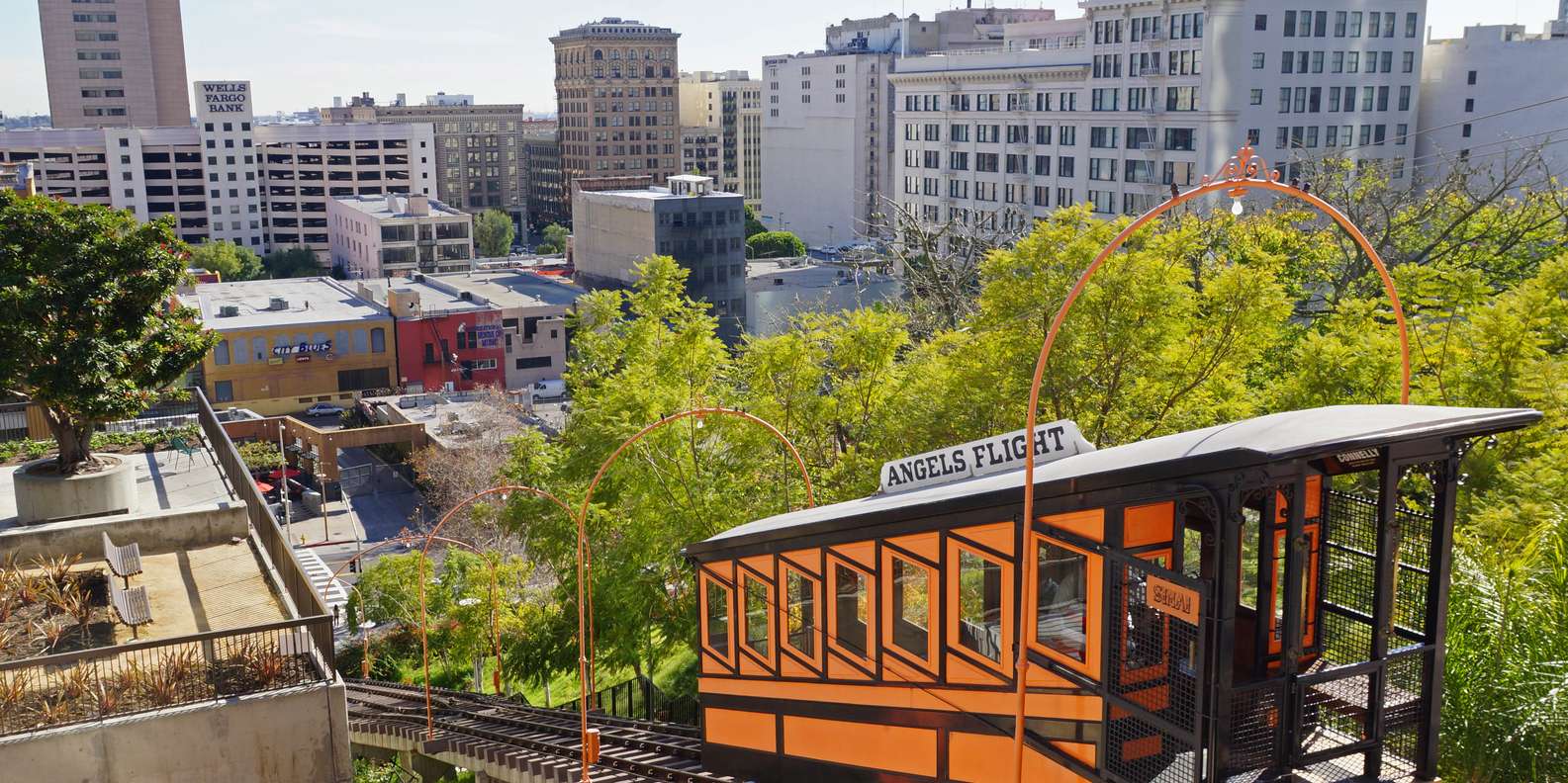 Angels Flight Railway, Los Angeles - Book Tickets & Tours | GetYourGuide