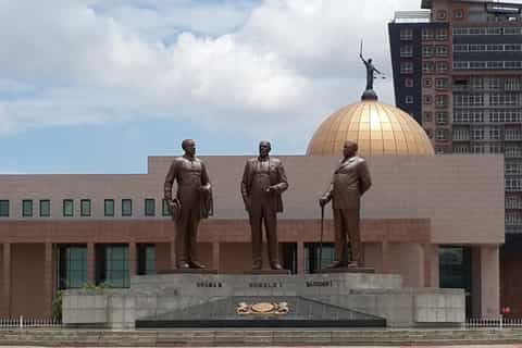 The Three Dikgosi Monument, Gaborone - Book Tickets & Tours | GetYourGuide
