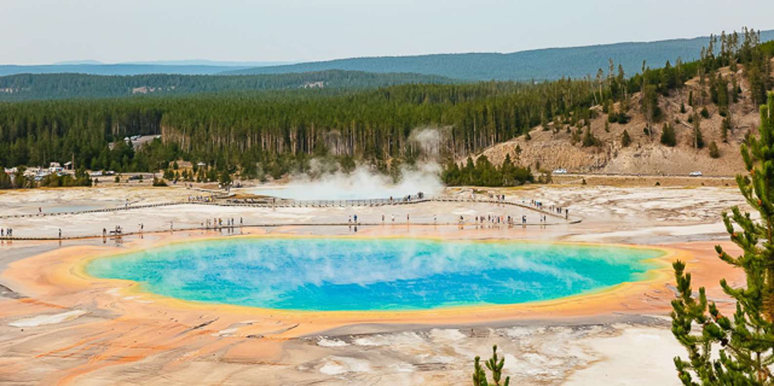 The BEST Midway Geyser Basin, Yellowstone National Park Autumn ...