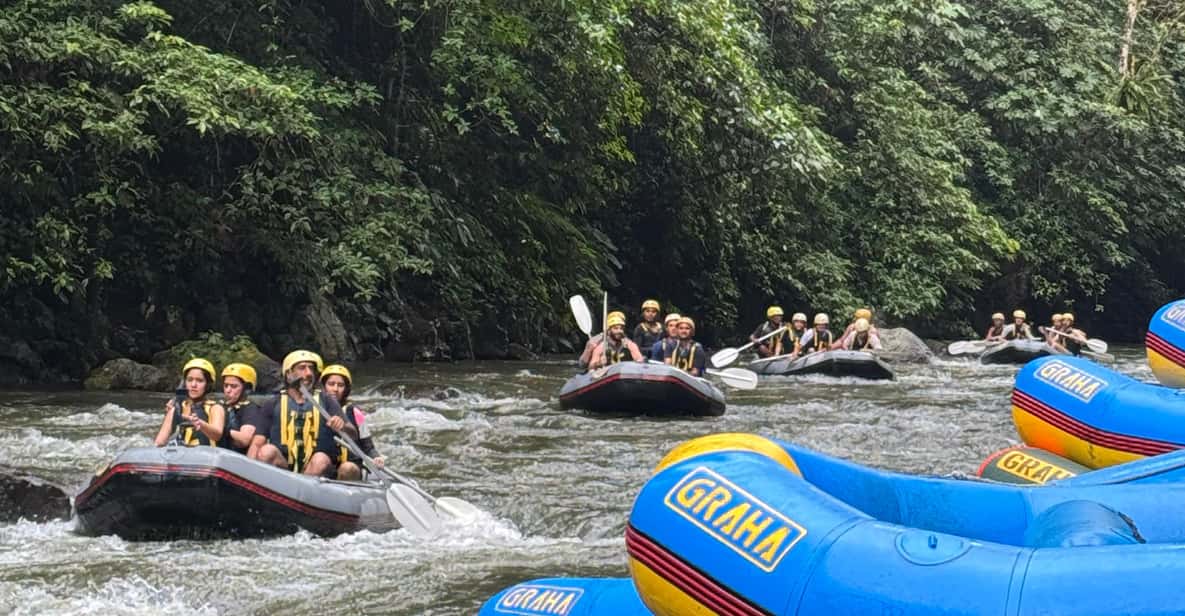Ubud: Zip-line Adventure, River Rafting & Rice Terraces Tour | GetYourGuide