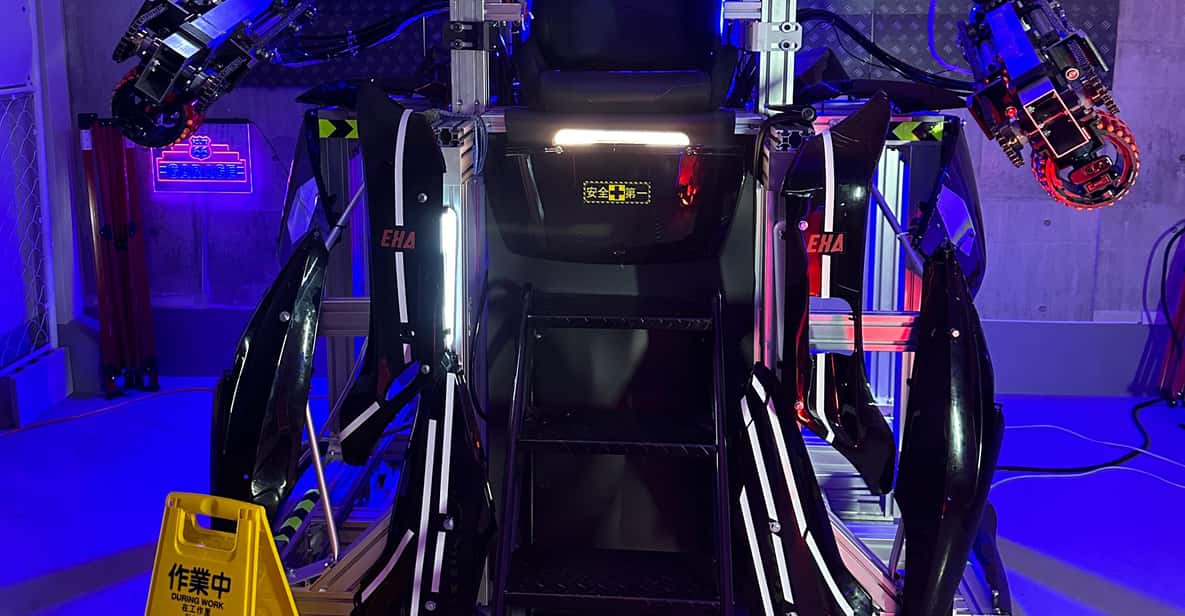 Tokyo: Robot Piloting Attraction Ticket | GetYourGuide