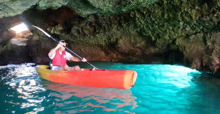 Nerja: Guided Kayak Tour Nerja Cliffs and Maro Waterfall | GetYourGuide
