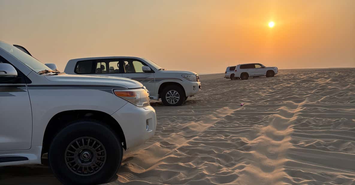 Desert of Qatar: Desert Safari, Dune Bashing, Sand boarding | GetYourGuide