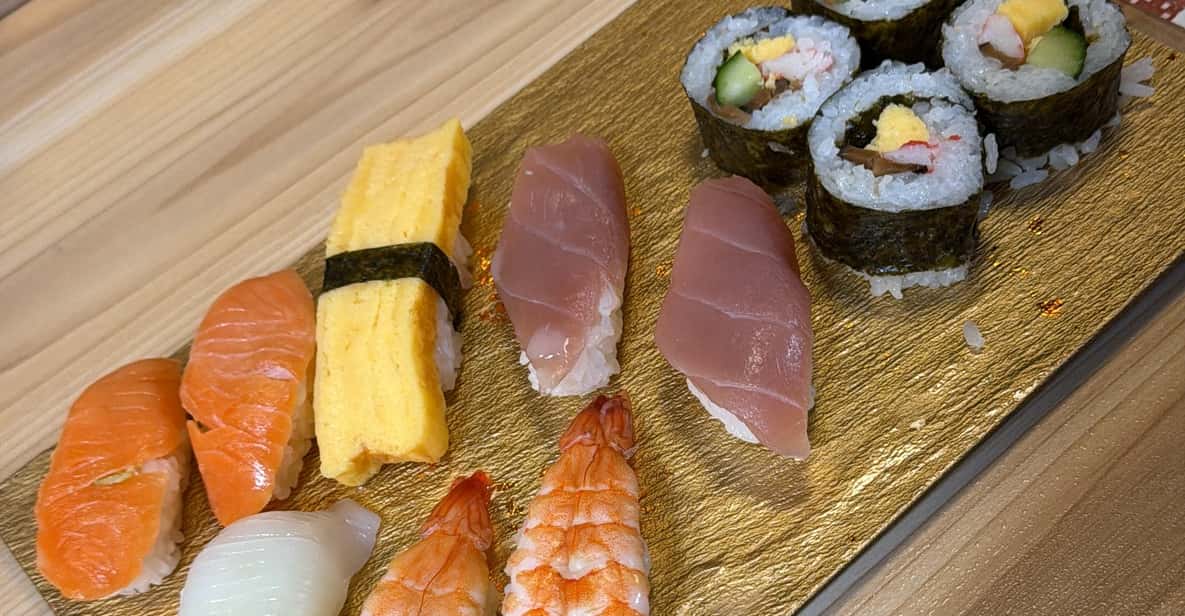 Tokyo: Sushi Making Class in a Happi Coat near a Famous Spot | GetYourGuide