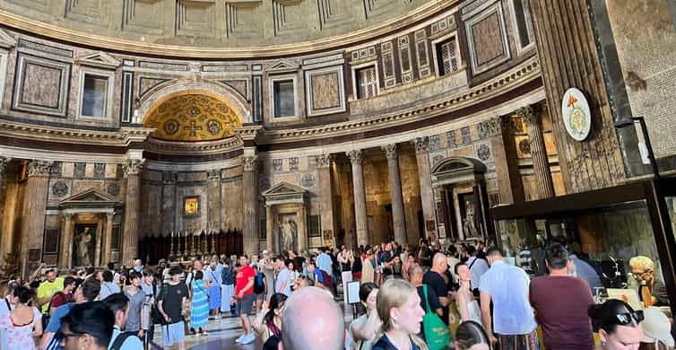 Rome: Pantheon Timeless Marvel Guided Tour with Entry Ticket | GetYourGuide