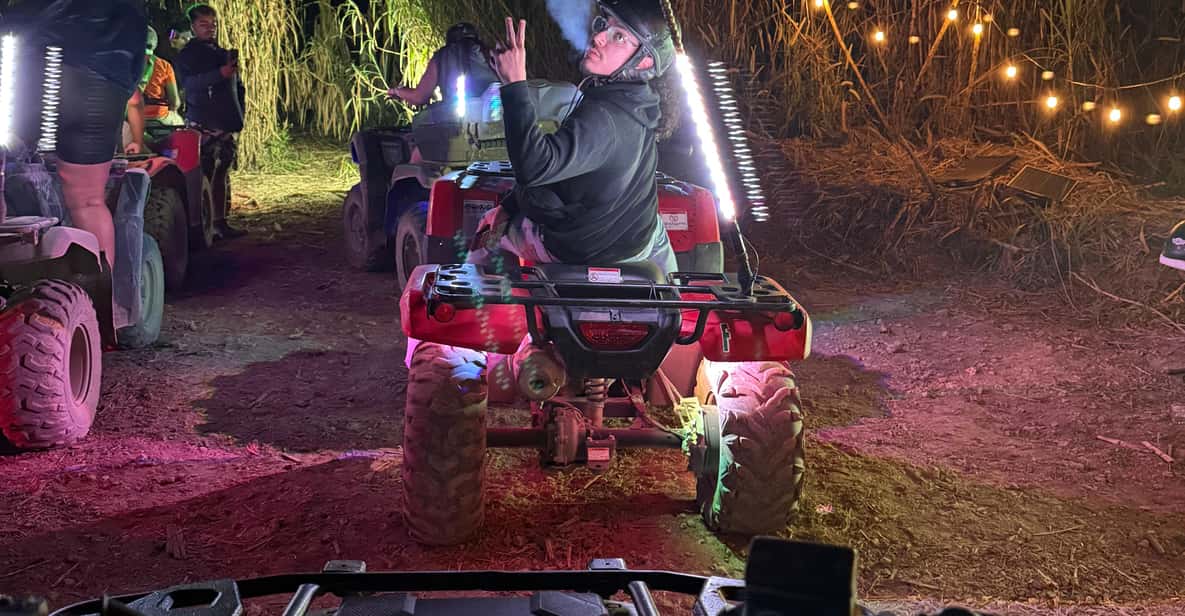 Miami Park Entrance Glow in the Dark ATV Riding Experience | GetYourGuide