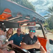 Mazatlan: City Tour in a Traditional "Pulmonia" Open-Air Car | GetYourGuide