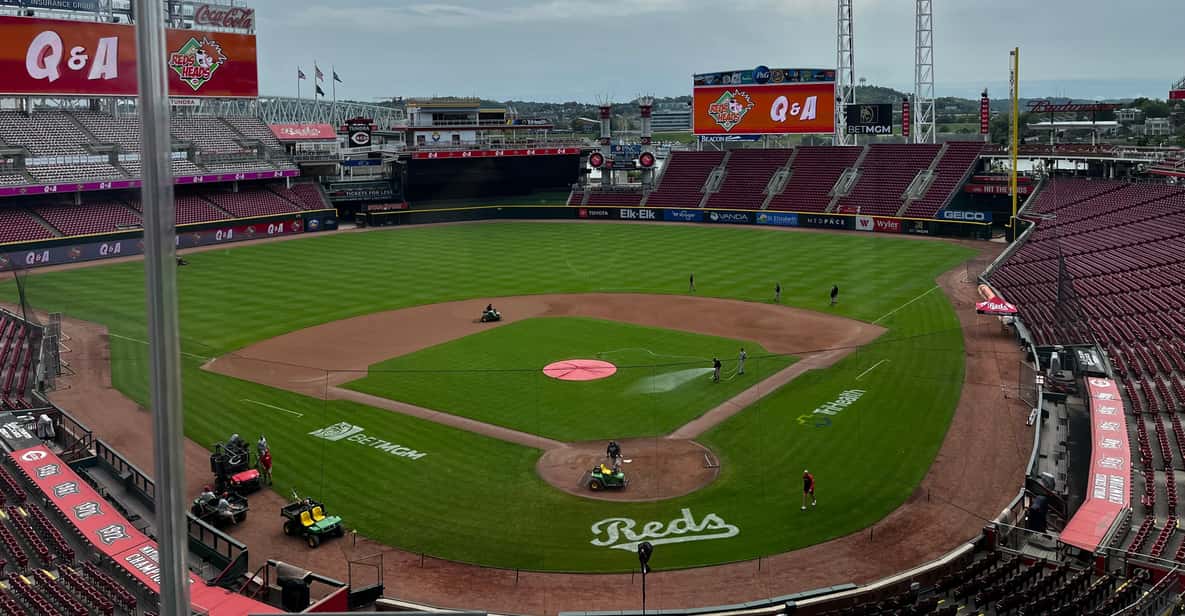 Great American Ball Park Tour with Reds HOF & Museum Entry | GetYourGuide