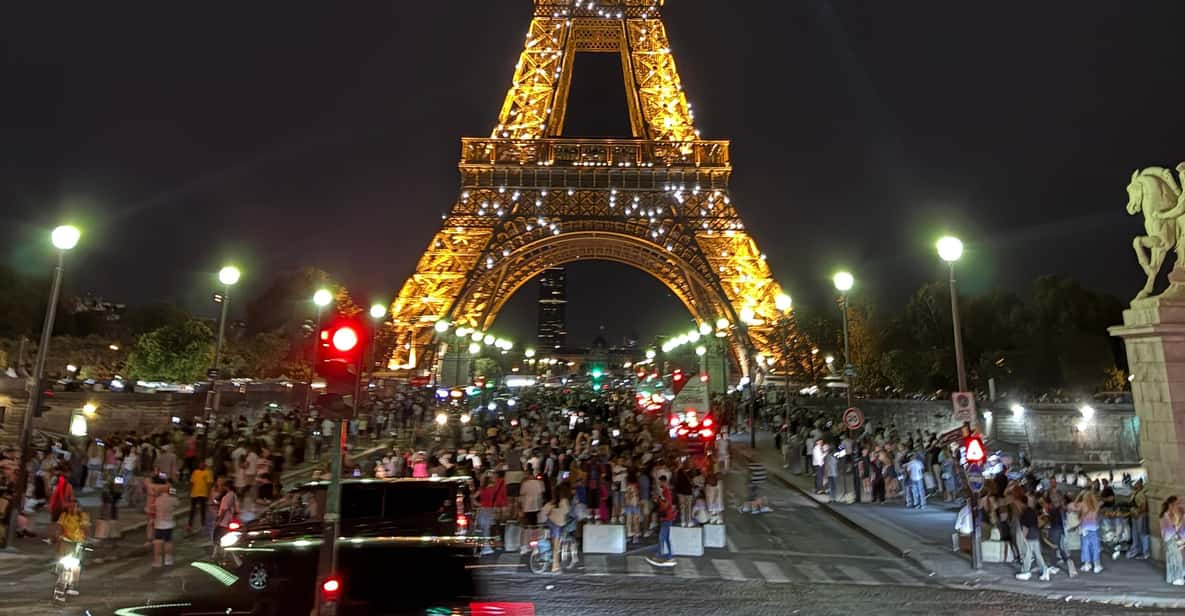 Paris: Tootbus Panoramic by Night Bus Tour with Audioguide | GetYourGuide