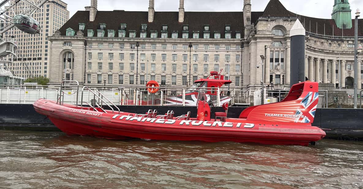 London: River Thames Speed Boat Tour | GetYourGuide