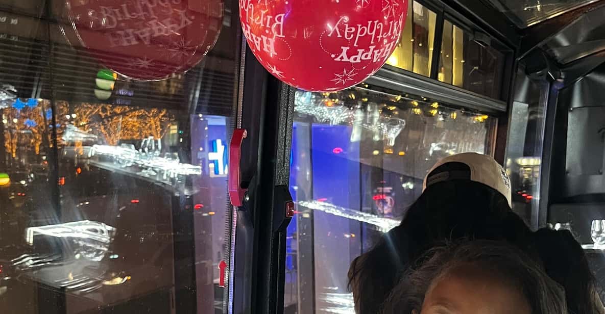 NYC Bustronome Gourmet Sightseeing Dinner Tour Panoramic Bus | GetYourGuide
